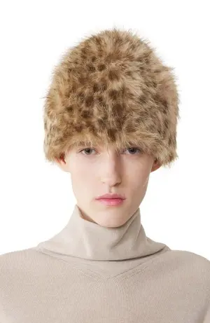 LANVIN Faux Fur Hat
