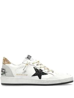 GOLDEN GOOSE Ball Star Leather Sneakers - Multicolor