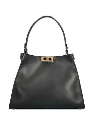 Fendi Way Medium Leather Handbag - Multicolor