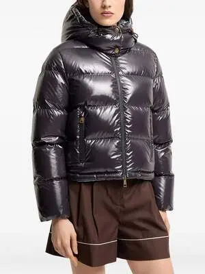 Moncler Niveole Short Down Jacket - Blue