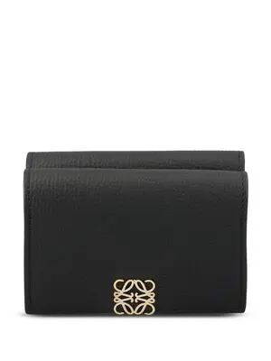 Loewe Anagram Leather Trifold Wallet - Multicolor