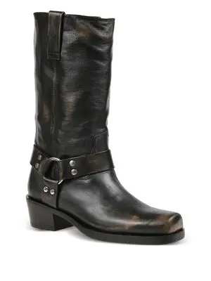 Paris Texas Roxy Leather Boots