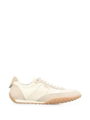TOD'S Suede Leather Lace-up Sneakers - Multicolor