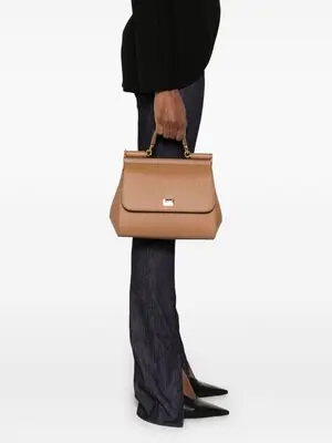 Dolce & Gabbana Sicily Large Leather Handbag - Multicolor