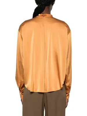 FORTE_FORTE Silk Pussy-bow Shirt - Multicolor