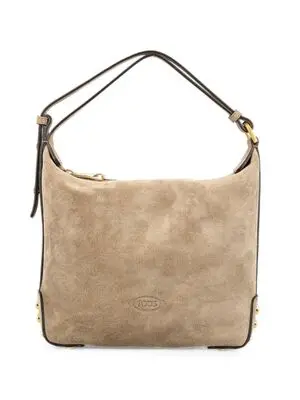 TOD'S Metal Dots Mini Leather Shoulder Bag - Multicolor