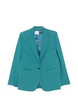 FORTE_FORTE Single-breasted Blazer Jacket - Multicolor