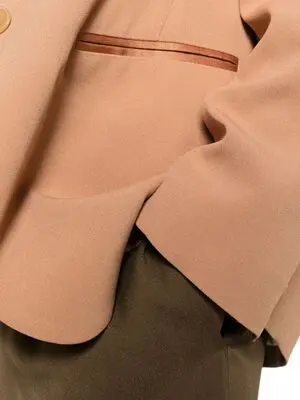 FORTE_FORTE Single-breasted Blazer Jacket - Multicolor