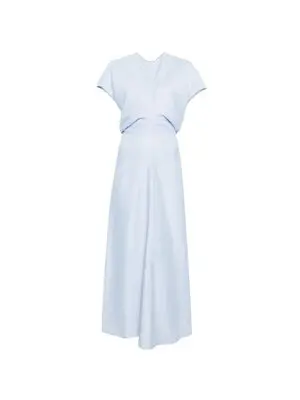 TOTEME TOTEME Slouch Waist Long Dress Multicolor