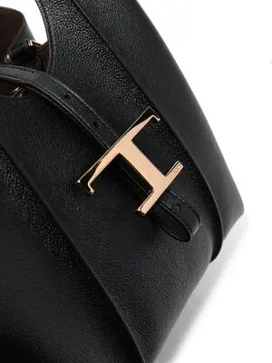 TOD'S Tote Bag With Logo Plaque - Multicolor
