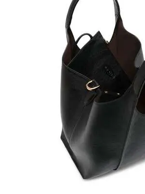 TOD'S Tote Bag With Logo Plaque - Multicolor