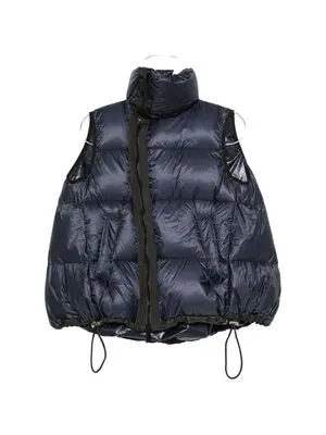 Sacai Nylon Puffer Vest - Multicolor