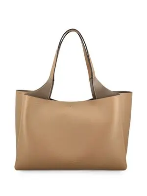 TOD'S Timeless Medium Leather Tote - Multicolor