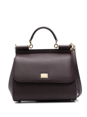 Dolce & Gabbana Sicily Large Leather Handbag - Multicolor