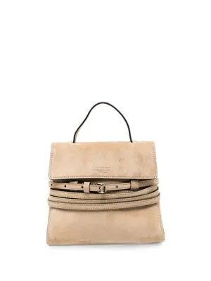 Moschino Tie Me Leather Handbag - Multicolor
