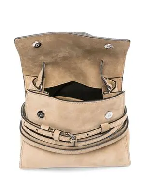 Moschino Tie Me Leather Handbag - Multicolor