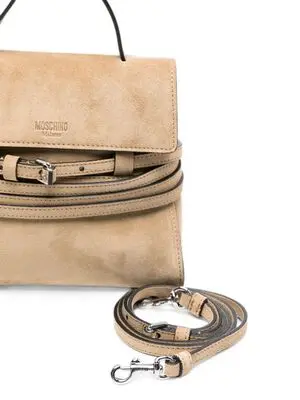Moschino Tie Me Leather Handbag - Multicolor