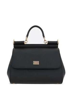 Dolce & Gabbana Large Sicily Leather Handbag - Multicolor