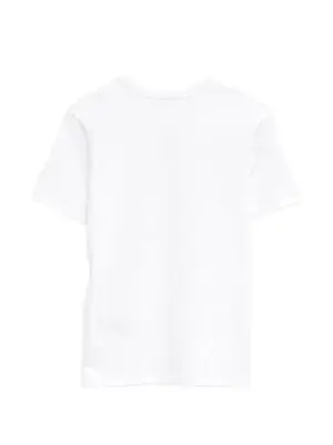 Celine Logo Cotton T-shirt