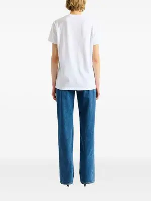 Balmain Logo Cotton T-shirt - Multicolor