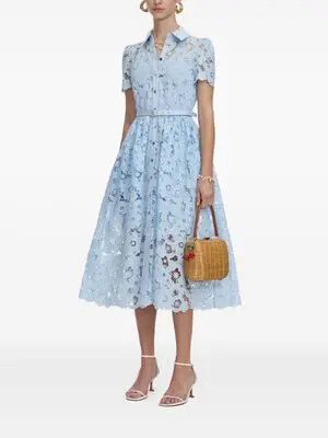 SELF-PORTRAIT Lace Midi Dress