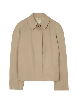Burberry Cotton Tropical Gabardine Jacket - Multicolor