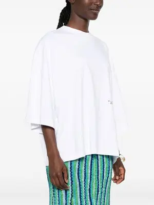 Jacquemus Le Palmier Oversized Cotton T-shirt - Multicolor