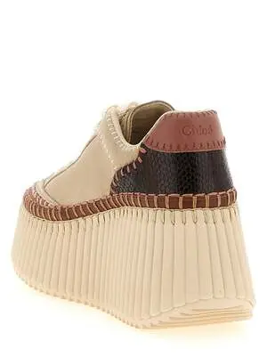 Chloé Nama Platform Sneakers