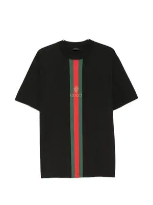 Gucci Gucci Men Gucci Fake Cotton T-Shirt Multicolor