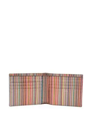 Paul Smith Leather Bifold Wallet - Multicolor