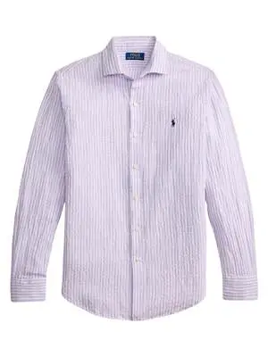Ralph Lauren Stylish Button-up Shirt For - Violet