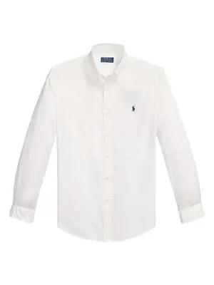 Ralph Lauren Classic Cotton Shirt For Perfect For Any Season - White