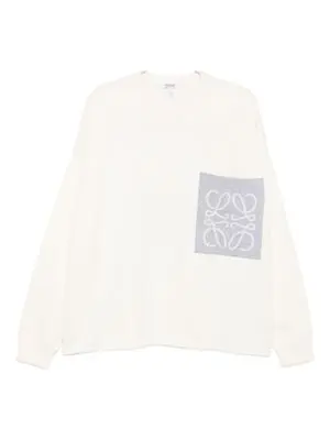 Loewe LOEWE Anagram Cotton Sweater Multicolor