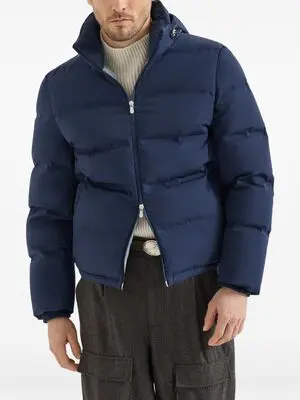 Brunello Cucinelli Short Hooded Jacket