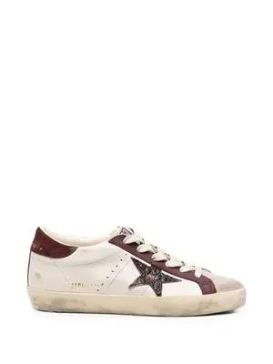 GOLDEN GOOSE Ovine & Cow Leather Lace-up Sneakers