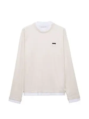 Prada Logo Cotton T-shirt - Multicolor