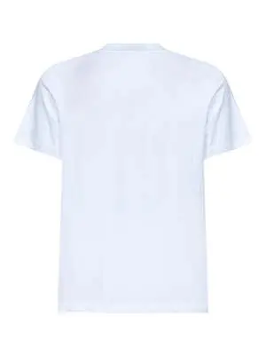 Moncler Multicolored Jersey Pack Of Three T-shirts With Logo Patch