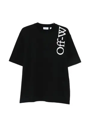 Off-White Vertical Bookish Skate Cotton T-shirt - Multicolor