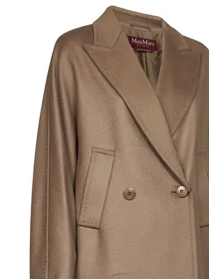 Max Mara Mastro Double-breasted Midi Coat - Multicolor