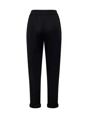 Brunello Cucinelli Jogging Pants In Cotton And Silk - Multicolor