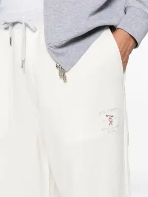 Brunello Cucinelli Cotton Blend Sweatpants - Multicolor