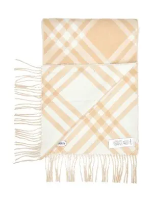Burberry Check Cashmere Scarf