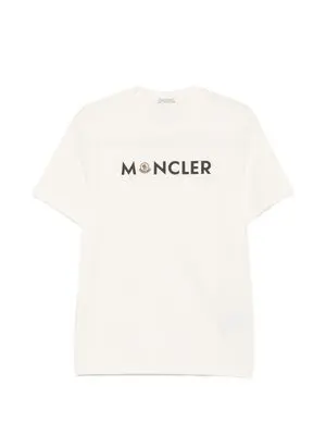 Moncler Logo Cotton T-shirt - Multicolor