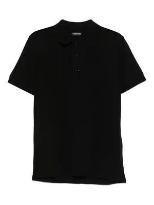 TOM FORD Cotton Blend Polo Shirt - Multicolor