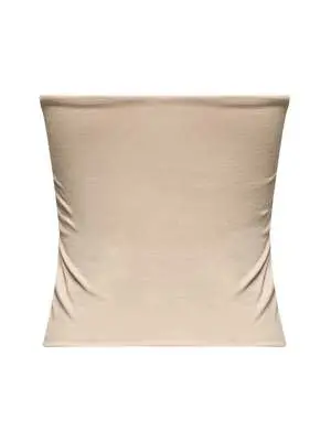 Brunello Cucinelli Beige Jersey Bandeau Top - Multicolor