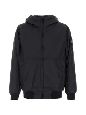 Stone Island Logo Nylon Blouson Jacket - Multicolor