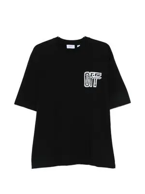 Off-White Motion Arrow Skate Cotton T-shirt - Multicolor