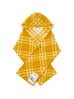 Burberry Wool Hooded Scarf - Multicolor
