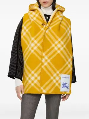 Burberry Wool Hooded Scarf - Multicolor