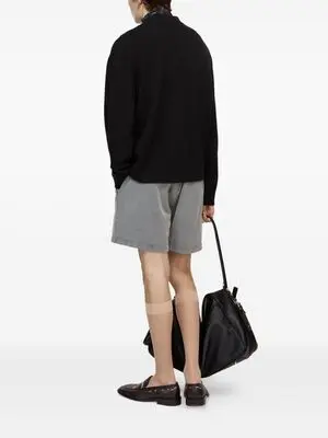 Acne Studios Logo Wool Polo Shirt - Multicolor